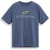 Tee-shirt LINEAR TRACE CSF ALPINESTARS bleu - MAXXESS.FR, T-Shirt