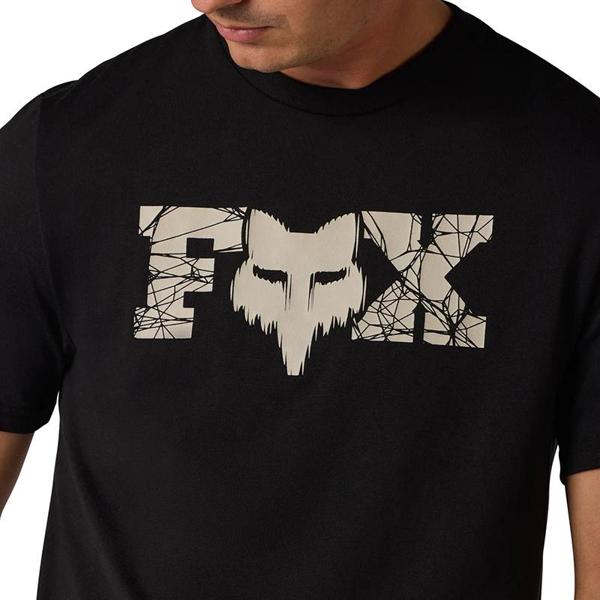 Tee-shirt DIFFUSE DRI-RELEASE FOX noir - MOTO-AXXE.FR, T-Shirt