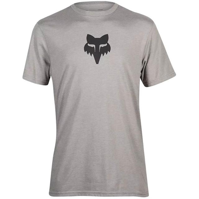 Tee-shirt FOX HEAD PREMIUM FOX gris - MOTO-AXXE.FR, T-Shirt